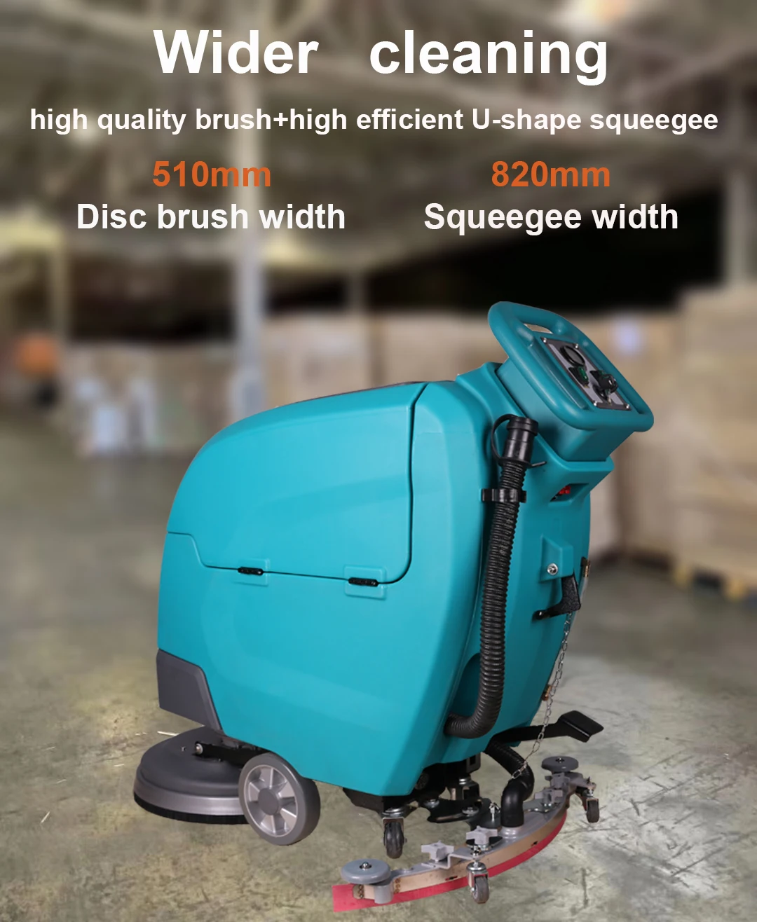 M510 20in Brush Automatic Floor Scrubber Washing Machine Industrial ...
