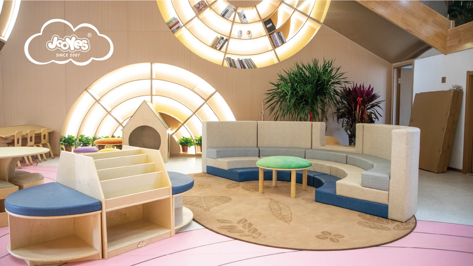 Kindergarten Furniture Natural Wood Color Kindergarten Tables Wooden ...