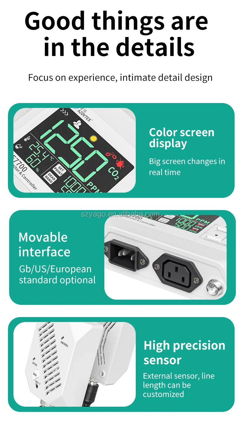 AE7700 CO2 Controller for Greenhouses - Precision & Support