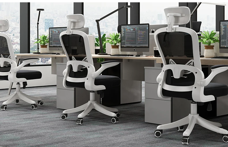 Modern Ergonomic Computer Chair With Recline Tall Aluminum Directors ...