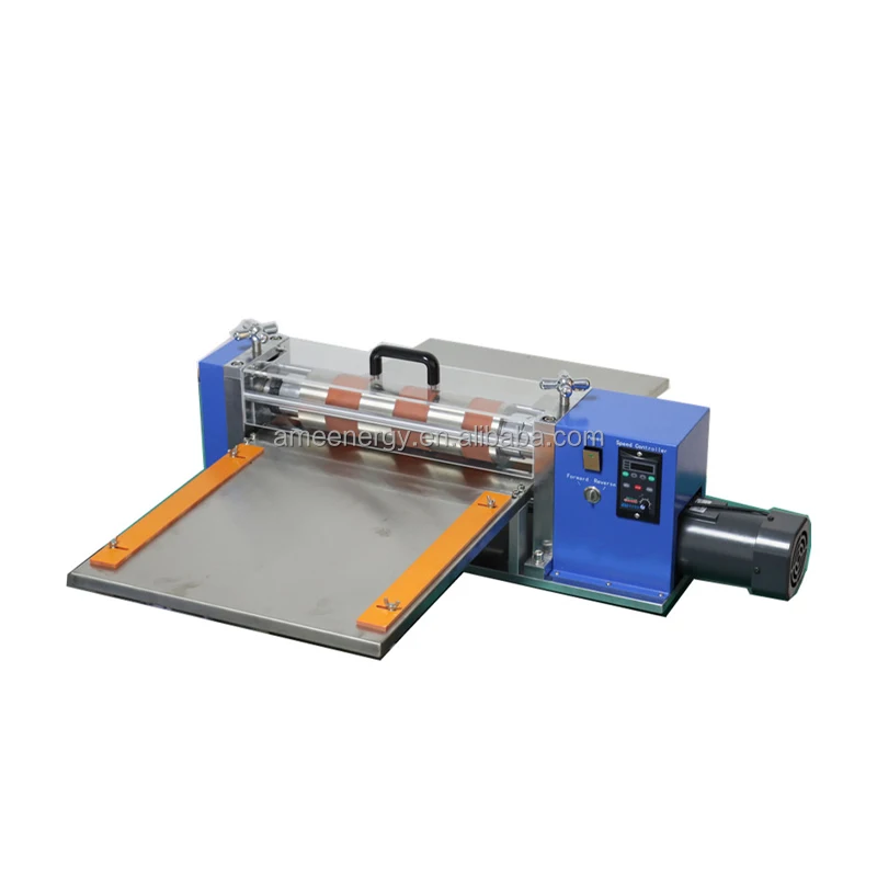 Ame-sm300 Lithium Ion Battery Electrode Slitting Machine For Cylinder ...