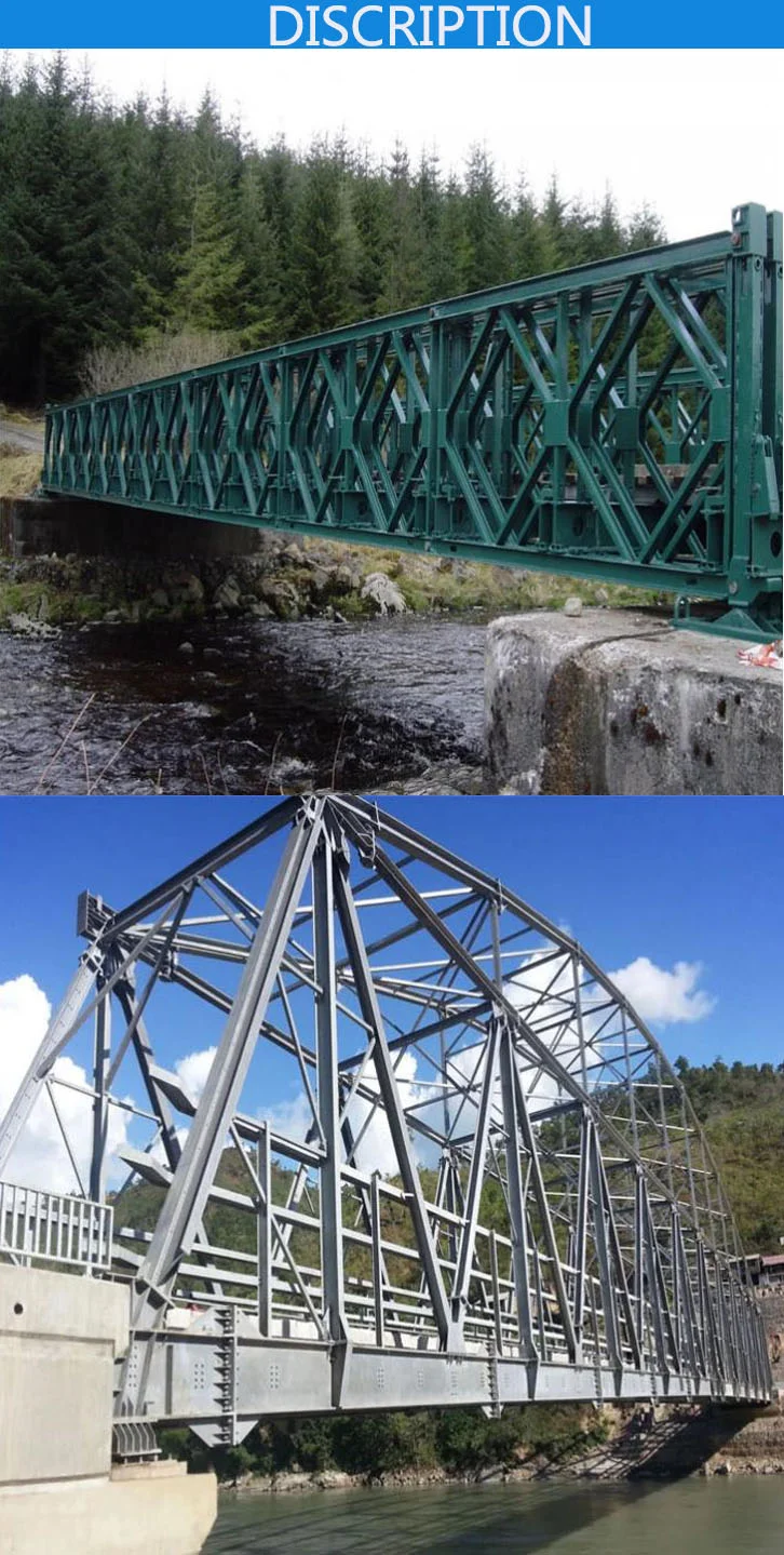 Steel Structure Truss Bridge Steel Structure Bailey Truss Pedestrian ...