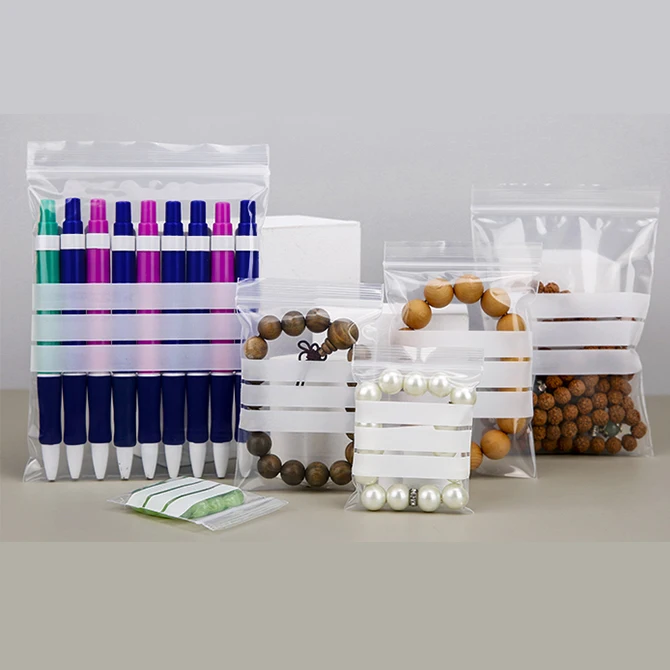 Custom LDPE Transparent Ziplock Polythene Zip Seal Resealable Zip Lock ...