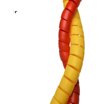 Line Organizer Pipe Plastic Wire Winding Tube 8-40mm Cable Protection ...