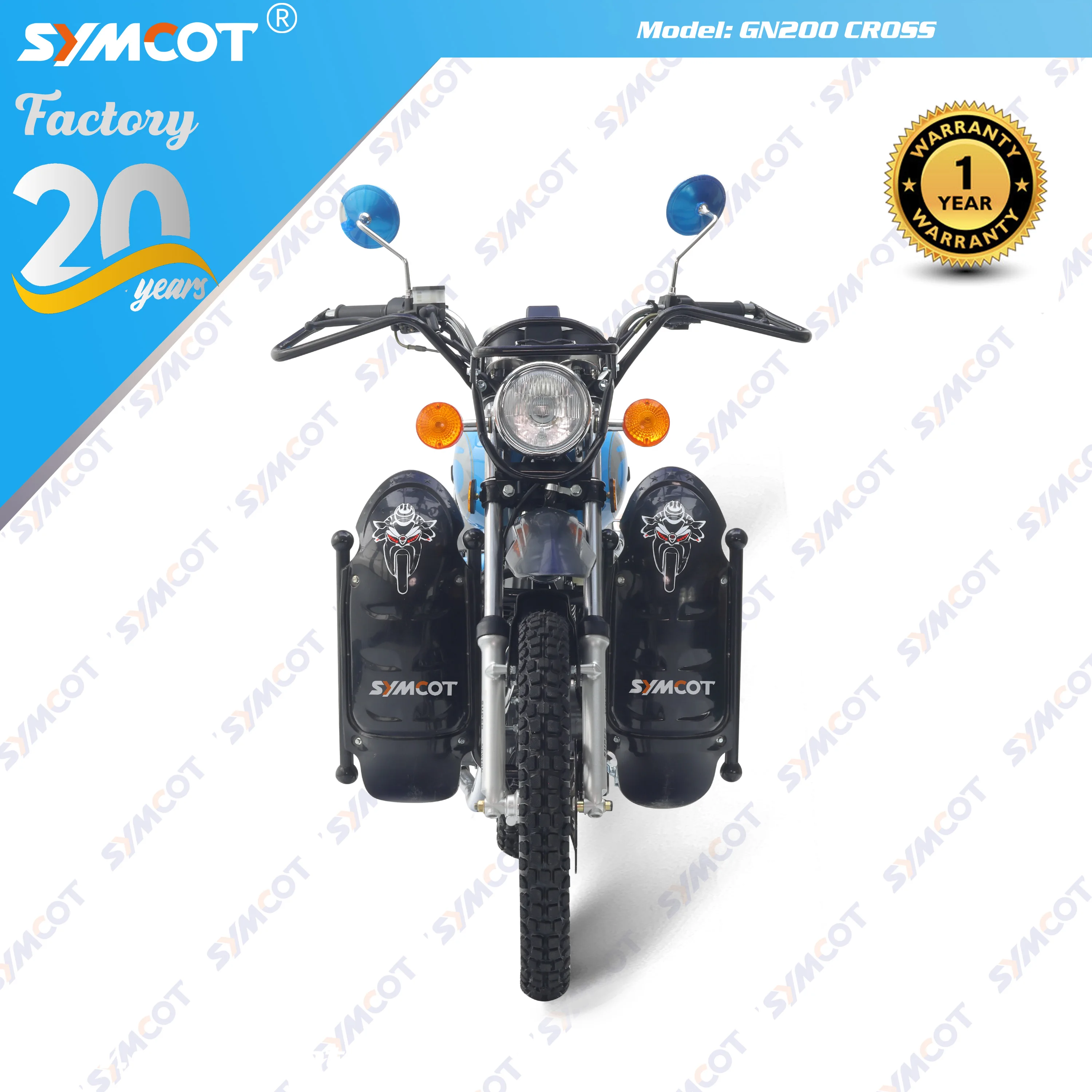 Offroad Gn200 Gn150 With Flip Grill Gn Cross Type Chopper Motorcycle ...