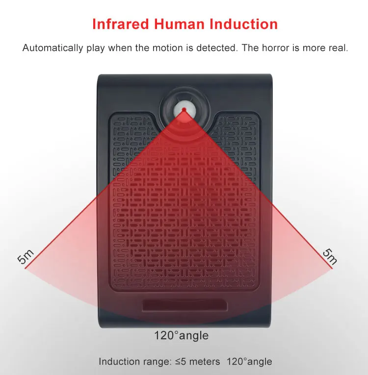 Infrared Activated Sound Player - PIR Motion Sensor Voice Player for ...