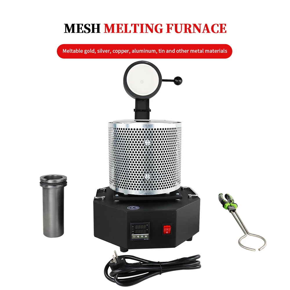 New High-power Gold Melting Furnace Belt Mesh Melting Furnace Metal ...