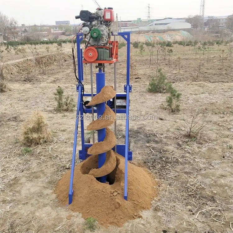 Portable Helical Pile Driver,Pile Driving Machine For Ground Screw ...