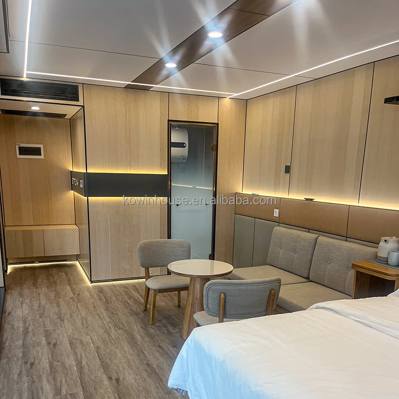 Cabin Space Capsule Shipping Extendable Container House With Bathroom ...
