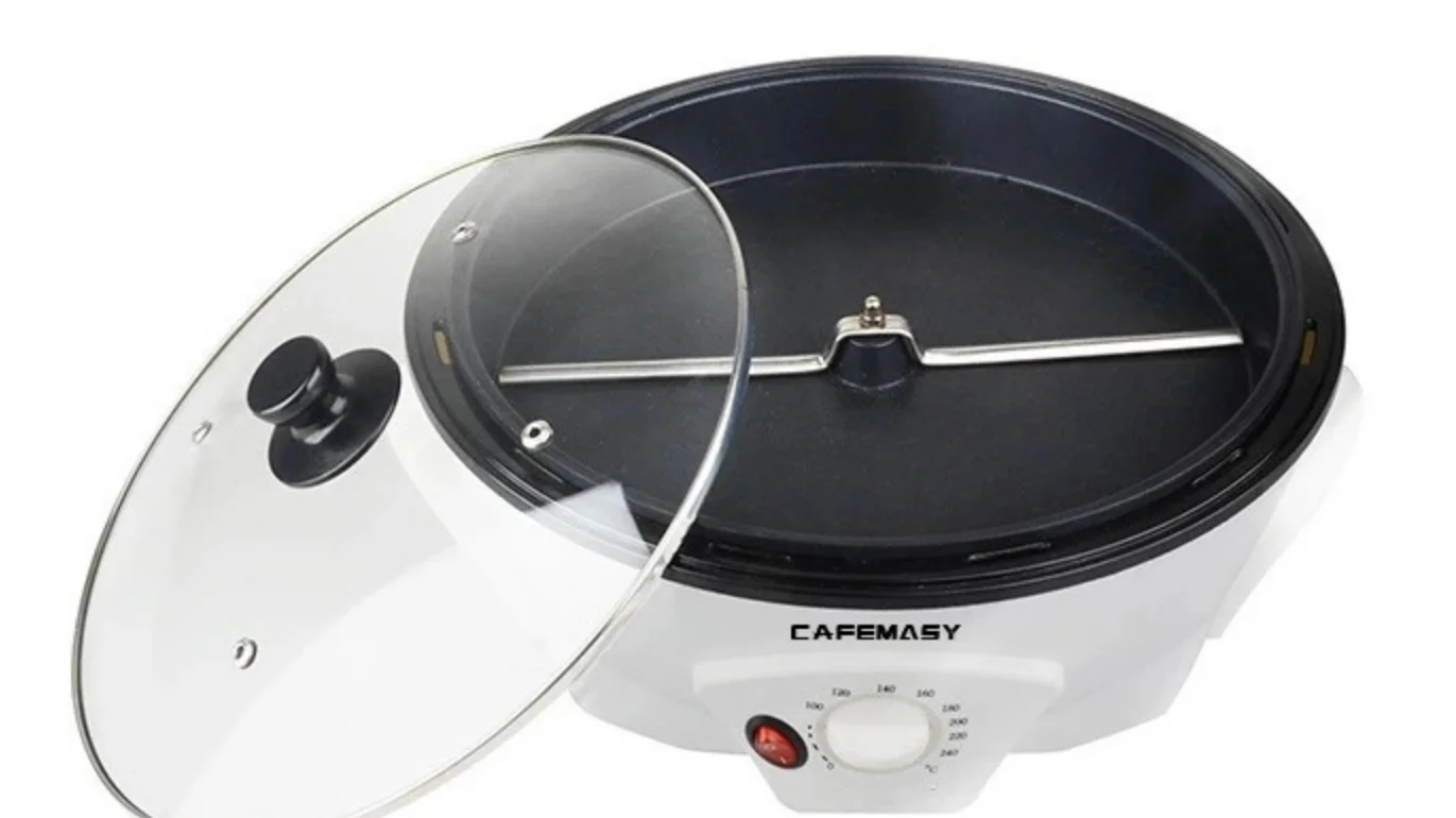 Cafemasy Electric 500g Coffee Roaster - Perfect for Home & Hotel