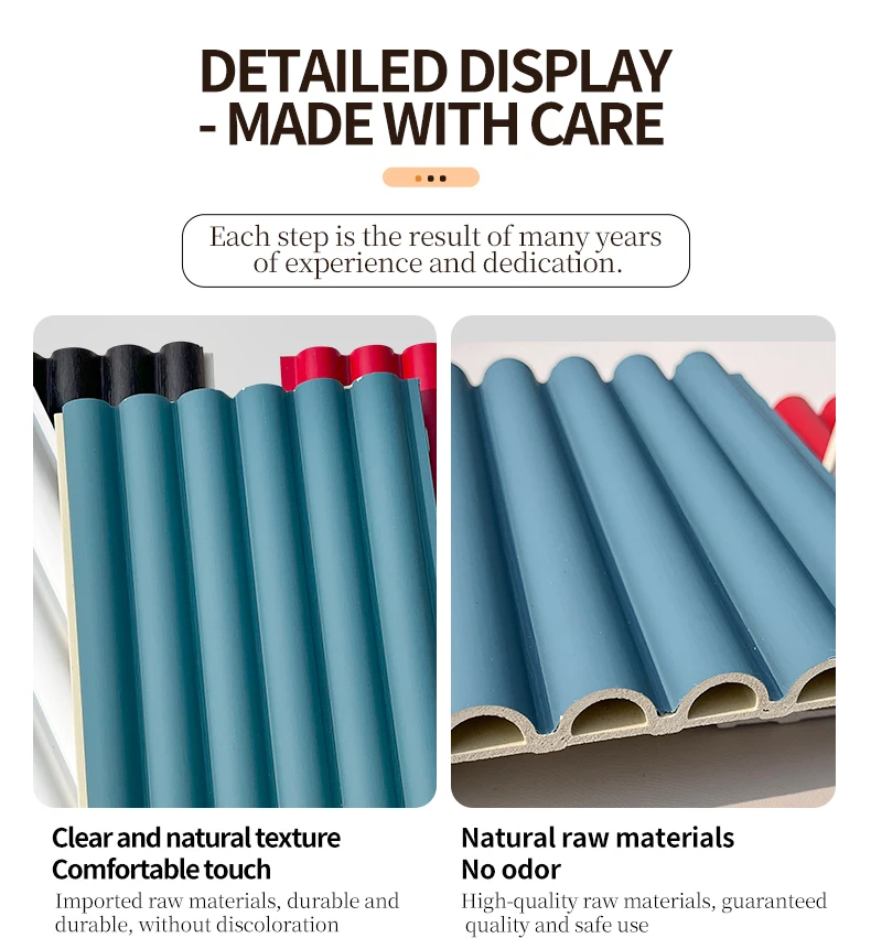 Decorative 3d Pvc Wall Panel Laminated Interior Decorate Indoor Wood ...