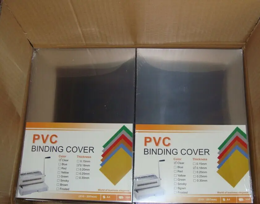 Cubierta Protectora De Plástico Transparente Para Libro,Tamaño A4,Hoja ...