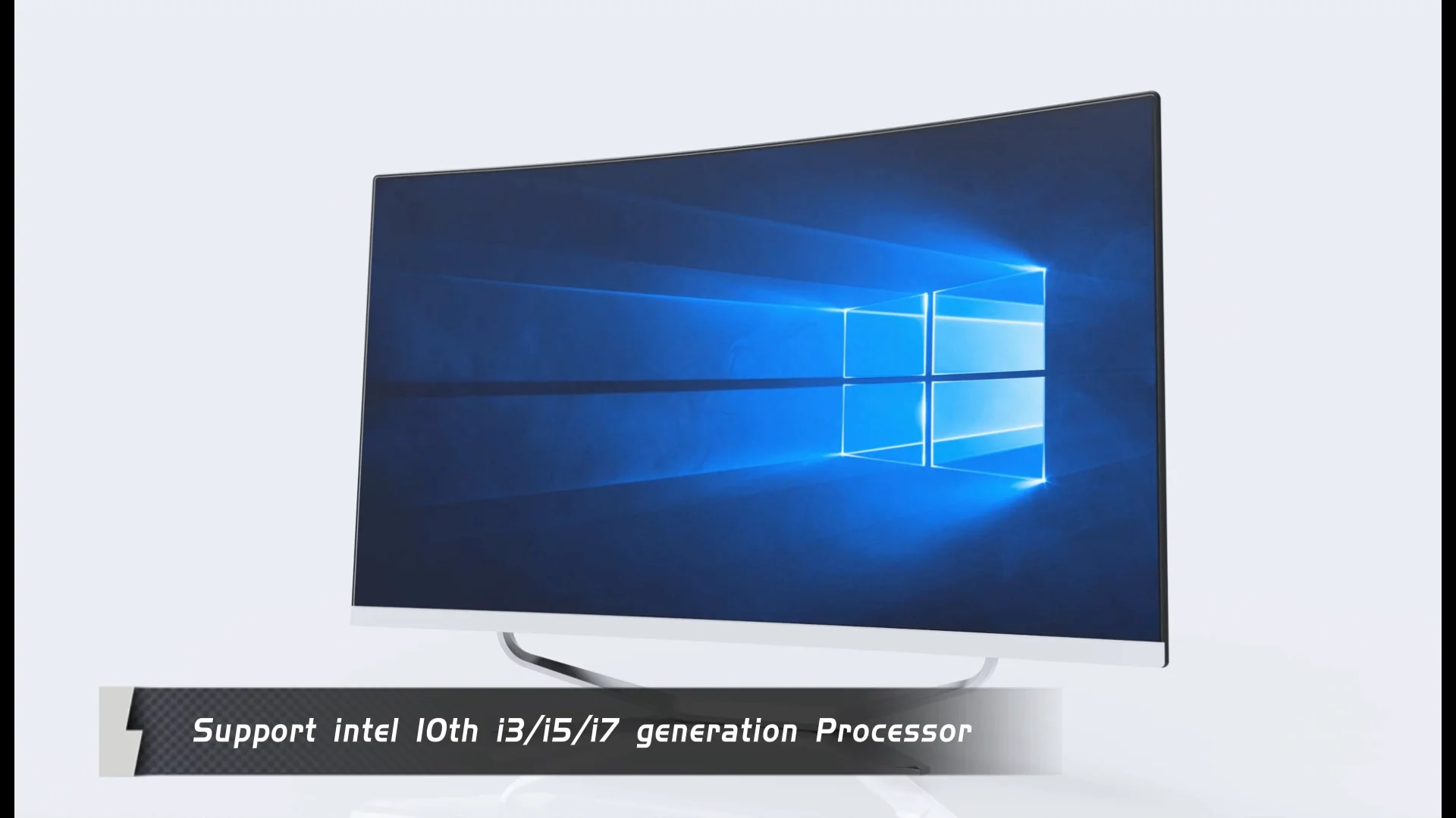 Curved Screen 27 Inch All In One Pc I7 Gtx1650 Ddr4 32gb Gaming Desktop ...