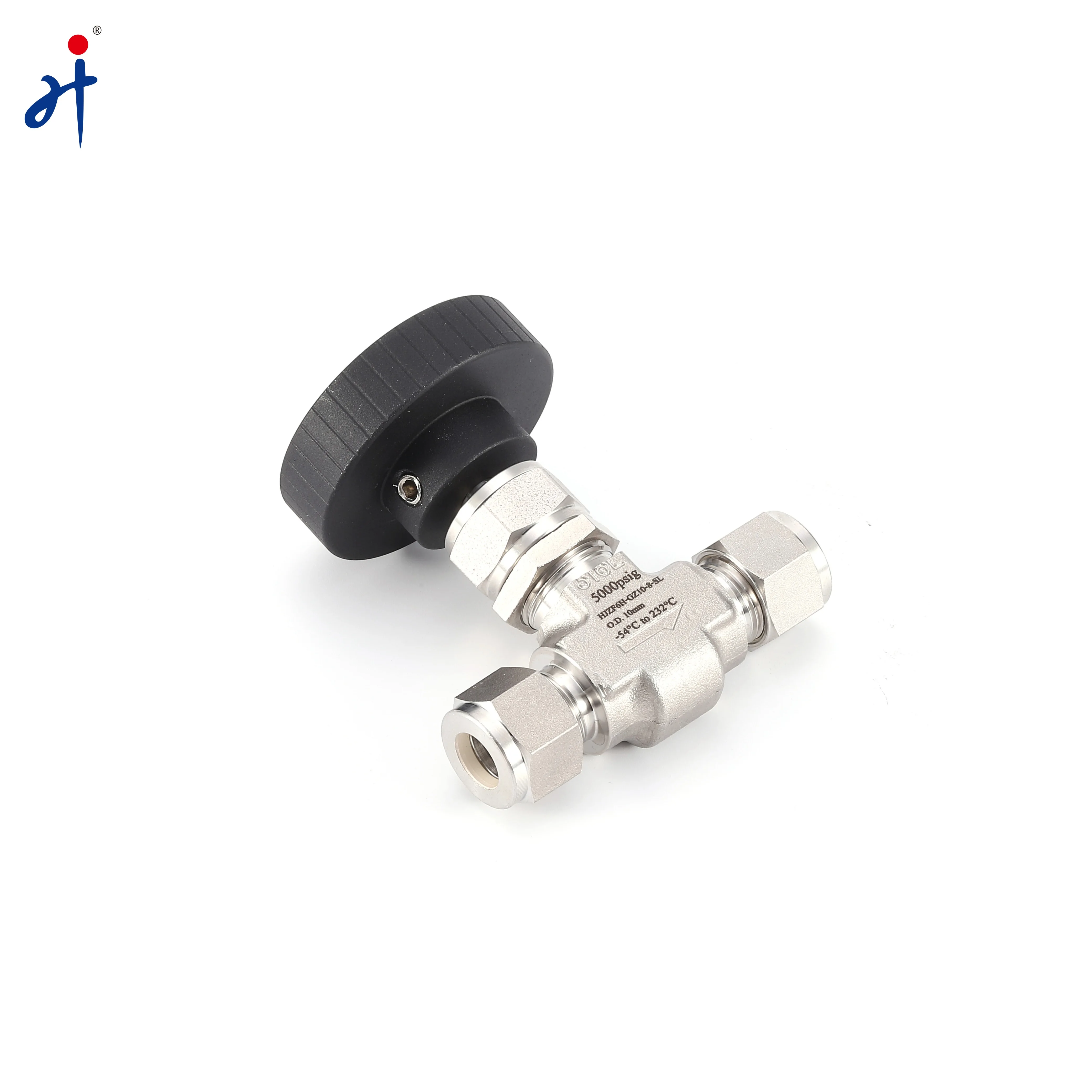 Compressor Oil Gas Tube Needle Adjust Flow Control Needle Valve Quick ...