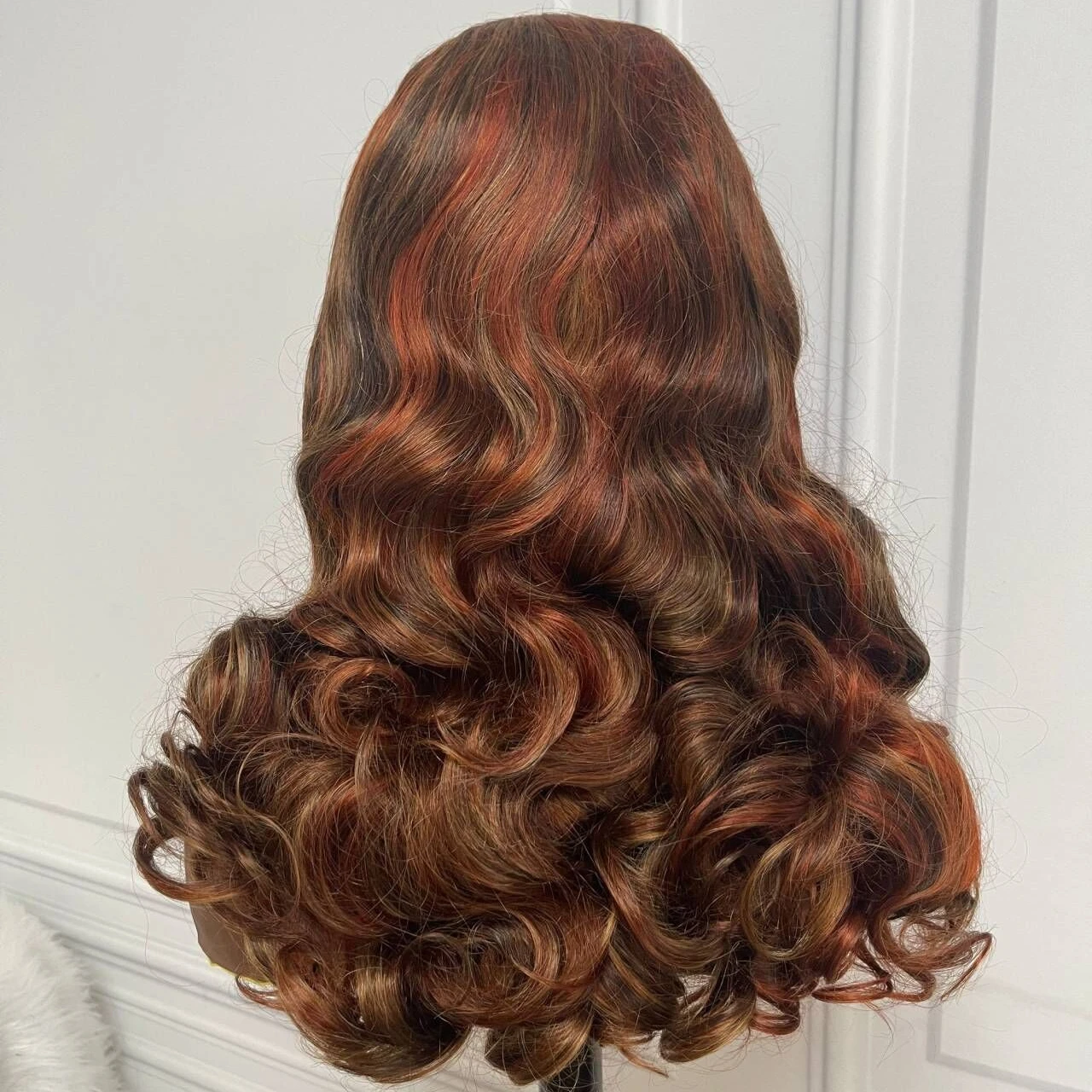 13x4 Lace Fumi Front Human Hair Wigs Curly Human Hair Wig Remy Loose ...