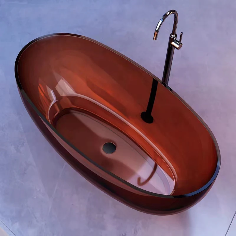 Venus Factory Colorful Hotel Bathroom Freestanding Resin Bath Tub ...