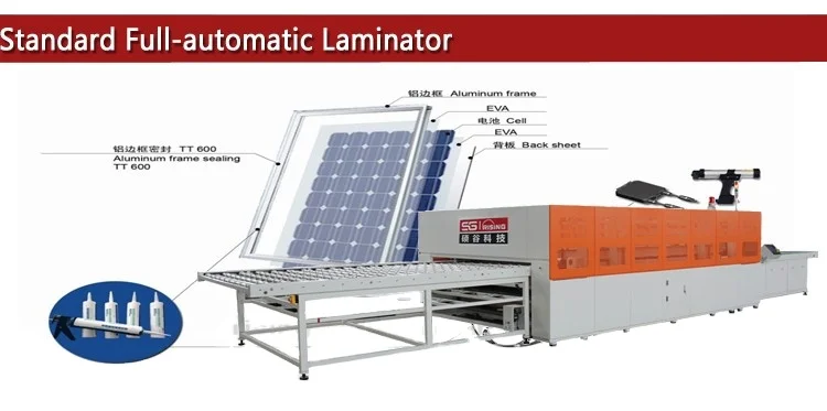 A2345 Competitive Price Solar Panels Laminated Machine Full Automatic ...