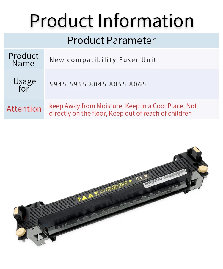 S-c New Fuser Unit For Xerox Phaser Versalink 5945 5955 Workcentre 8045 ...