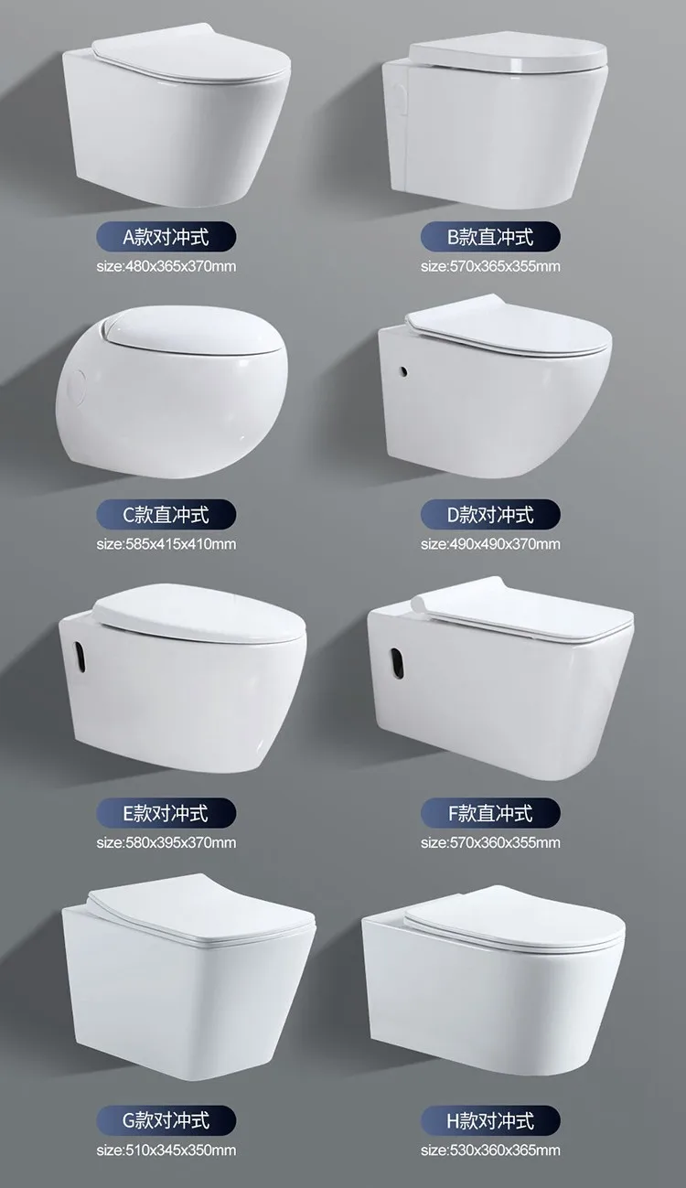 Toilet Commode Hung Smartwall Toilet With Bidetceramic Japanese Style ...
