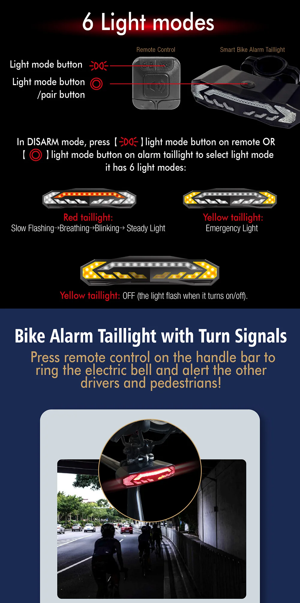 Smart Cycling - Efficient Bike Indicators & Turn Signals