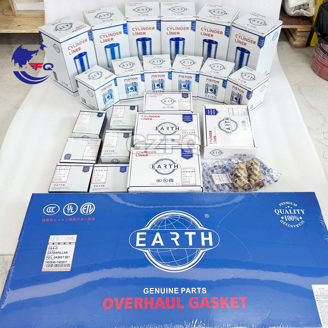 Earth Engine Spare Parts C6.6 Overhaul Repair Kit - OEM Quality