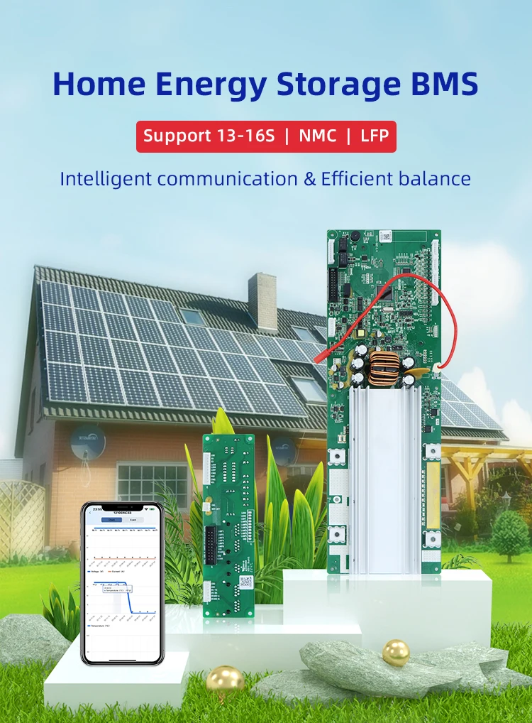 XJ Smart Bms 48V 100A 200A Lifepo4 Battery Management System