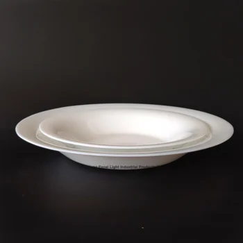 Classic White Restaurant Deep Dishes Plate Dinnerware Plate Set Of 2 ...