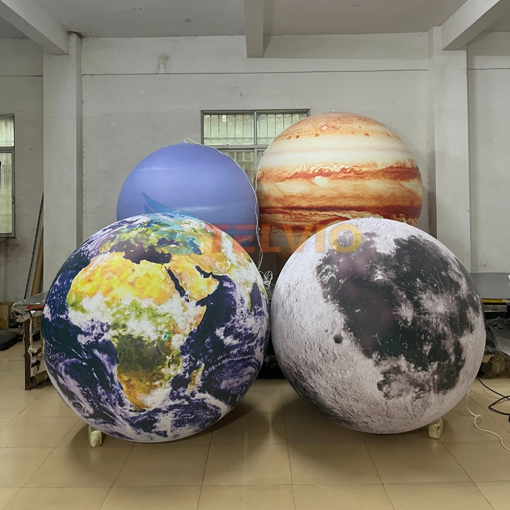 Moon Earth Mars Saturn Planet Balloon Giant Helium Levitation Giant ...