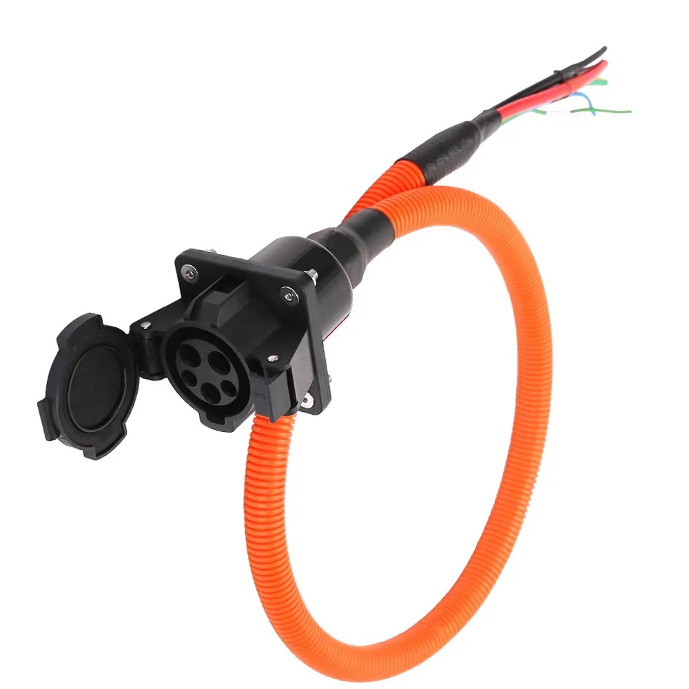 Type 1 Connector Sae J1772 Ev Socket Plug Electric Vehicle Car Charger ...