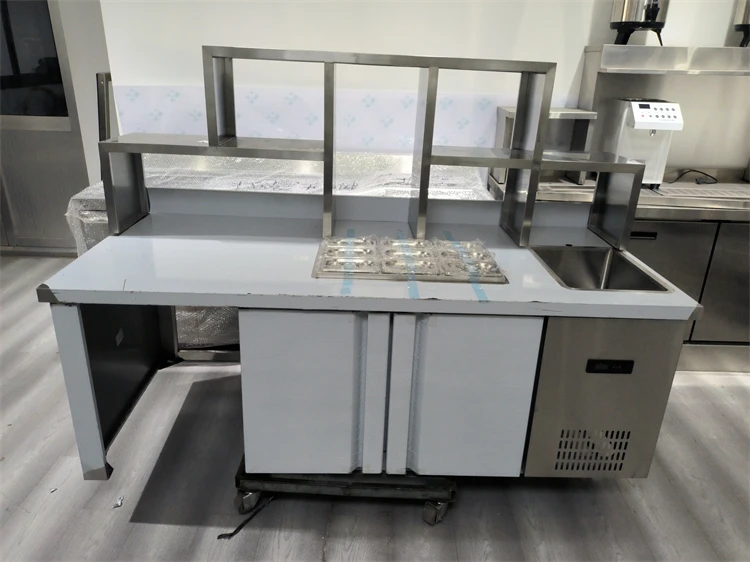 Commercial Automatic Bubble Tea Counter - Popping Boba Set