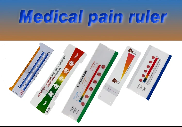 Wholesale Best Selling Pain Scale Ruler Custom Printed Plastic Medical ...