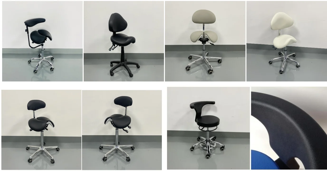 Modern Standing Desk Chair Height Adjustable 360 Degree Swivel Stool ...