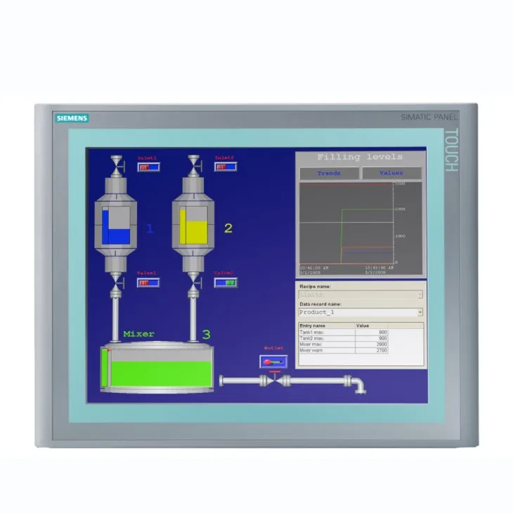 Simatic Hmi Ktp1000 Basic Color Pn Panel Key/touch Operation 10" Tft ...