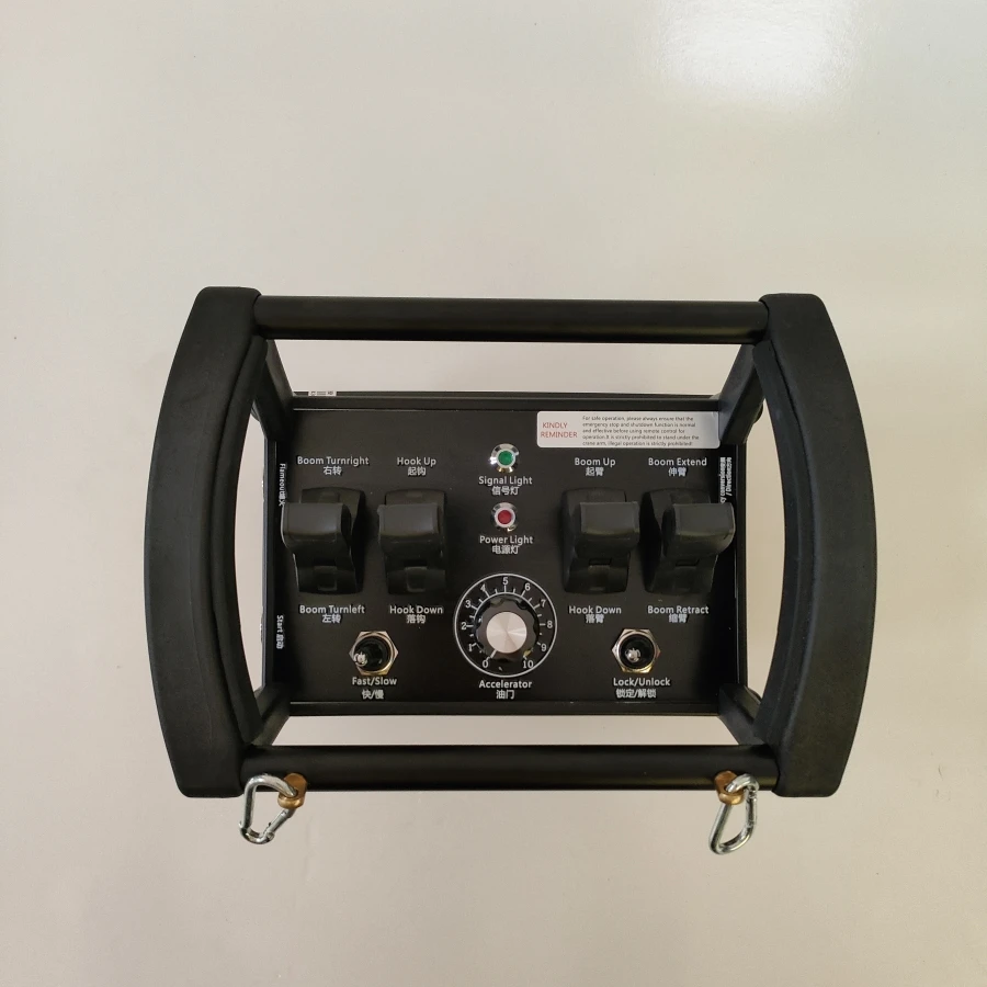 Customized Hydraulic Joysticks for Radio Crane Truck Control