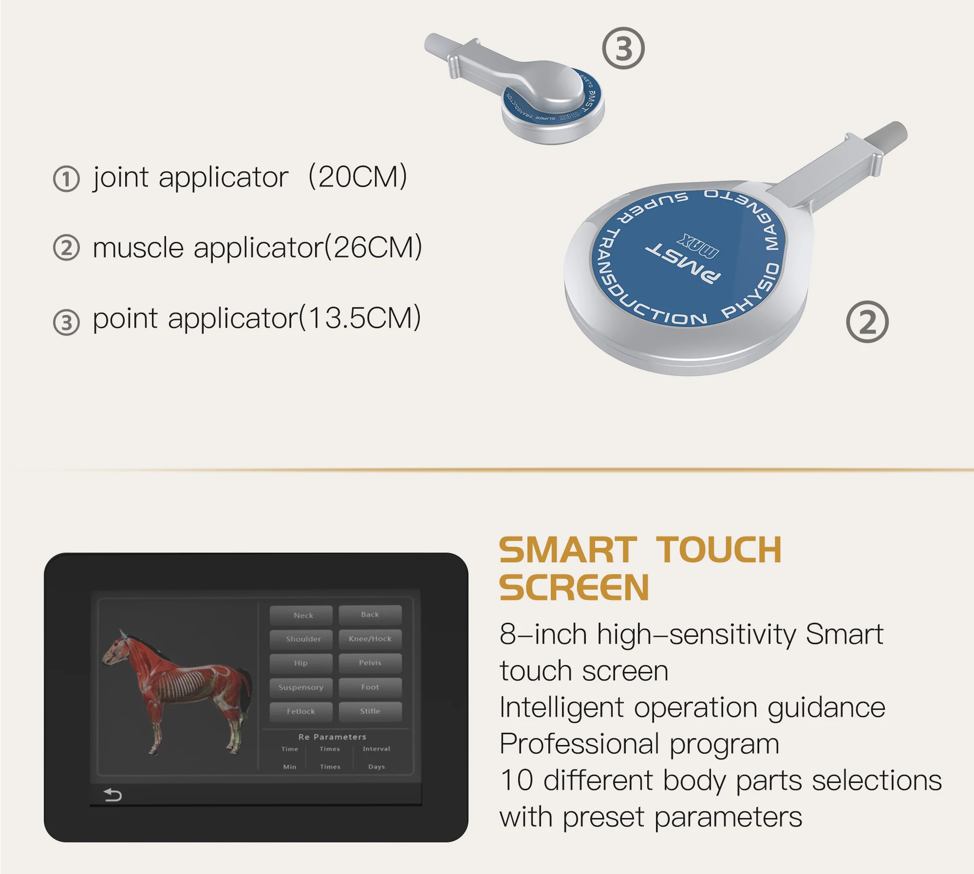 Equine Machine Magneto Machine Horses Therapy Machine PEMF