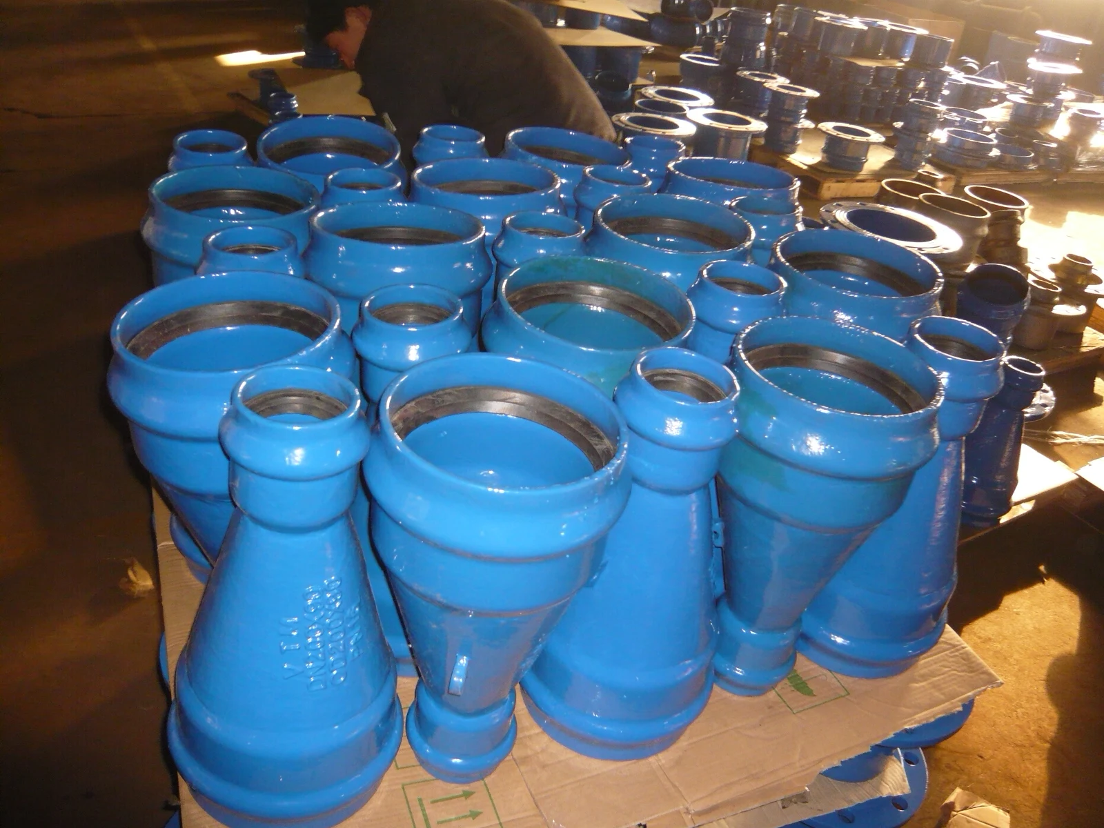 Ductile Iron Double Socket Taper For Pvc Pipe - Buy Socket Taper,Double ...