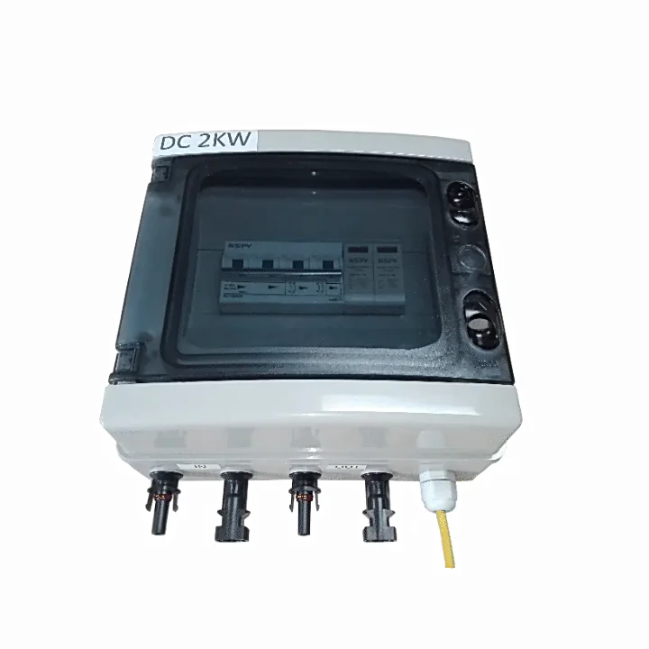 Solar Dc Fuse Combiner Box Rating Current 15a Pv String Convergence Box ...
