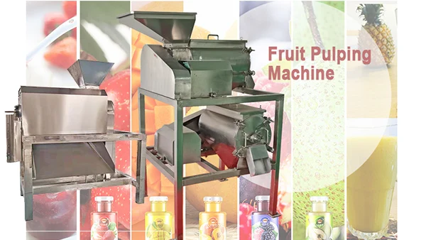 Mango Juice Making Pulp Fruit Pulping Machine - 1500W Power