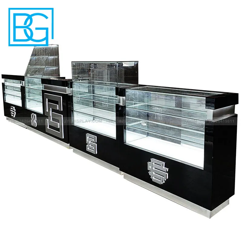 Dispensary Display Counters Fixture Cigar Shelves Smoke Shop With ...