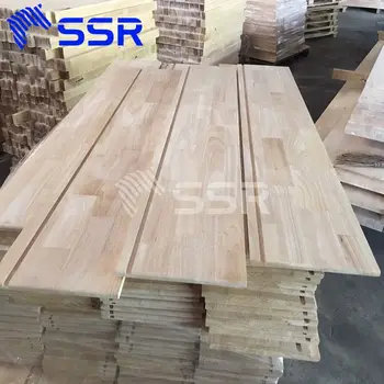 Hevea/ Rubberwood/ Acacia Wooden Block For Window Scantlings Wood Stair ...