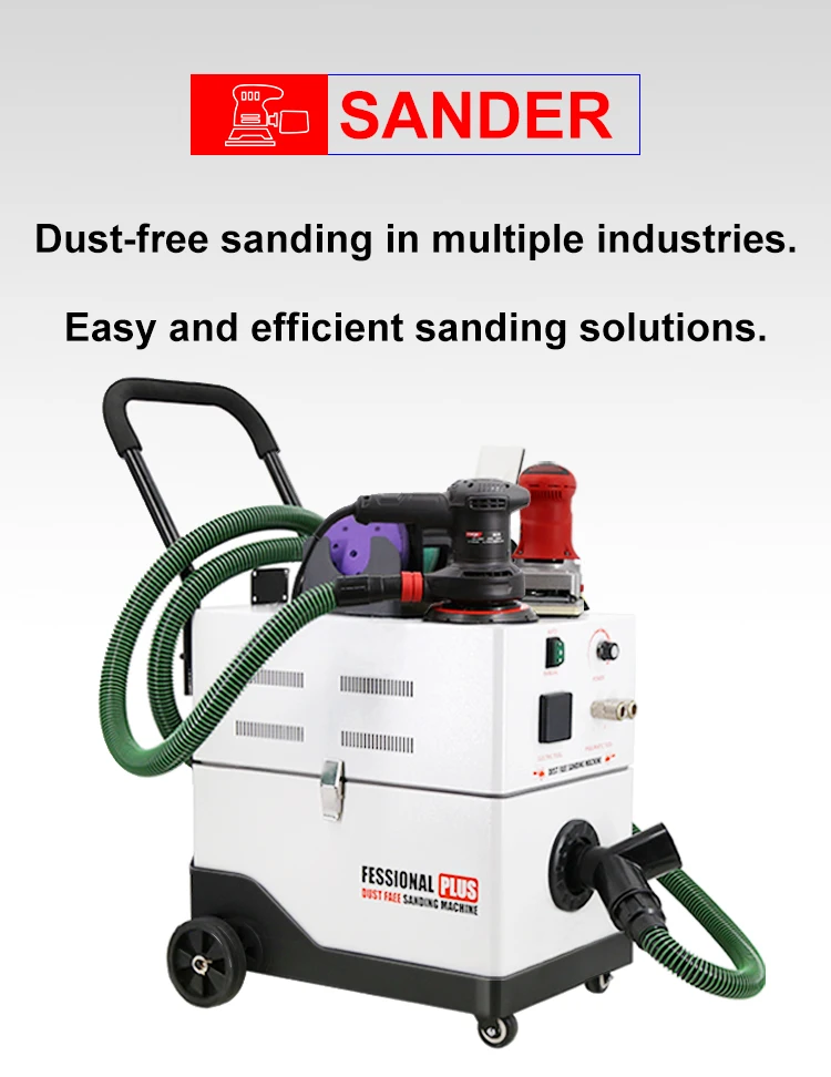 Funisi Dust-Free Sanding Machine - Efficient Auto Body Repair