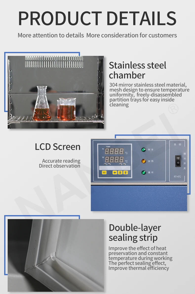 Water Jacketed Lab Heat Incubator CO2 - Nanbei HH.CP-01W