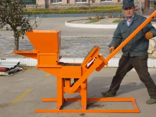 Small Manual Machines Qmr2-40 Easy Operation Of Brick Making Machine ...