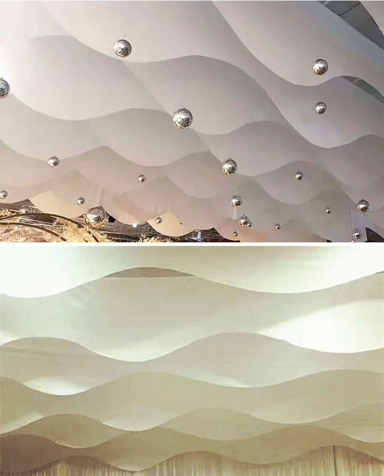 Romantic Wedding Ceiling Drape for Pipe & Drape Events - OEM