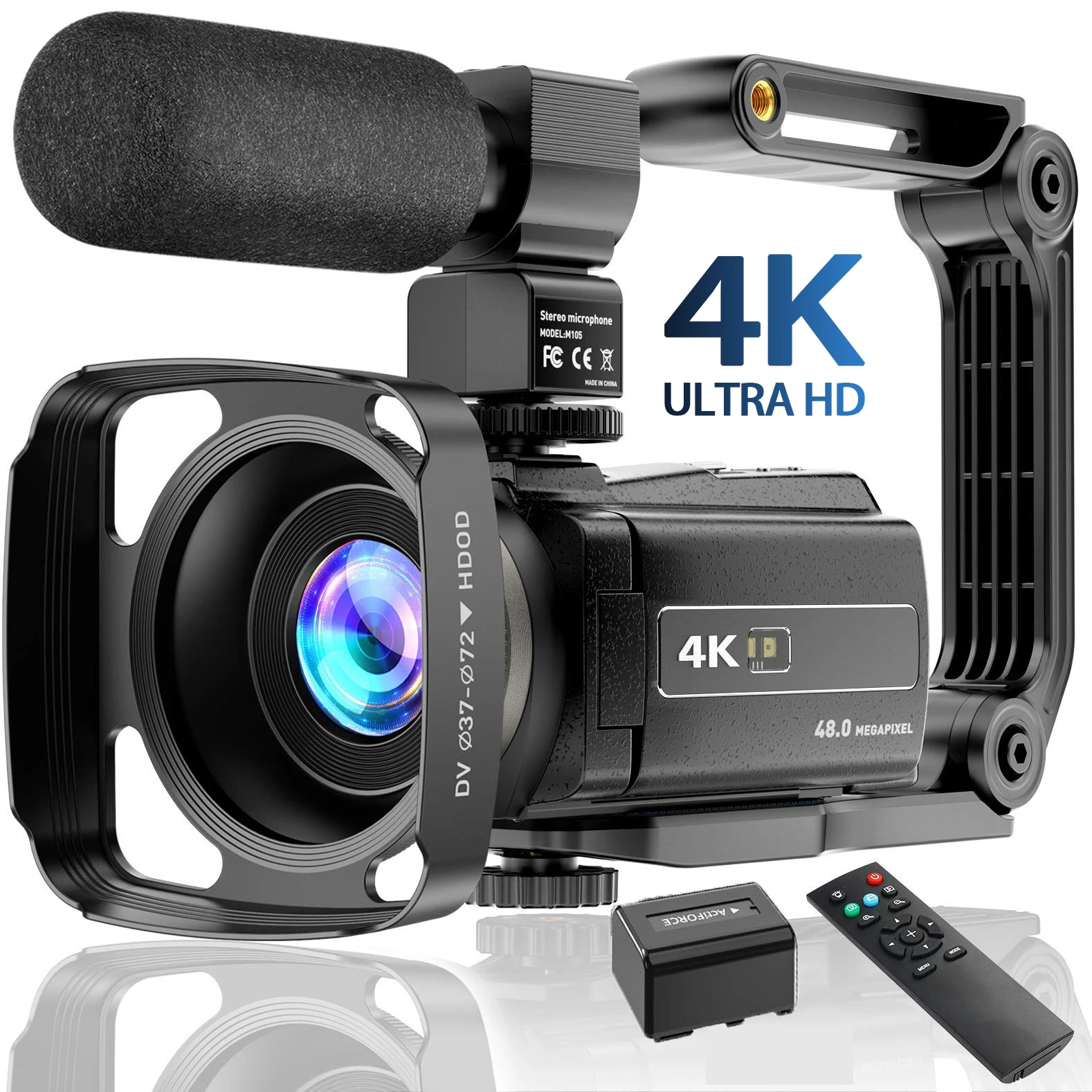 Video Camera 4K Digital Camcorder Camara De Video Profesional 4K Ultra ...