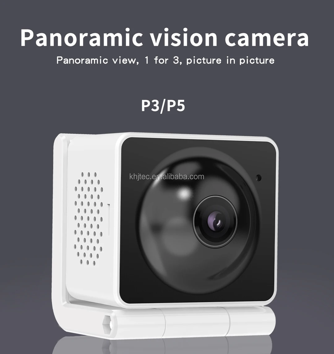 360 Fisheye 3mp Panoramic Camera Indoors Two-way Intercom 3megapixel ...