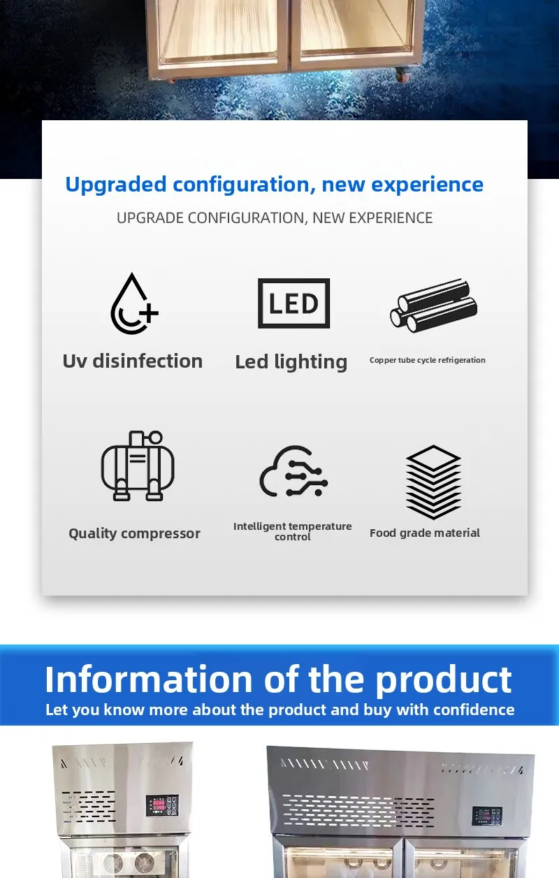 Intelligent Stainless Steel Roast Duck Drying Cabinet with LED Light ...