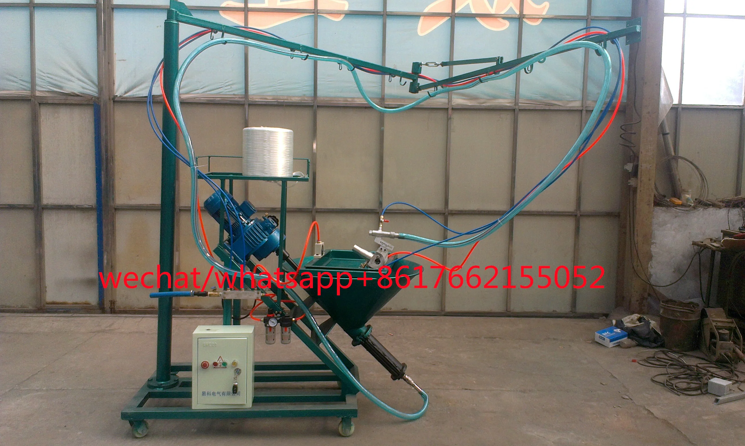Grc Fiberglass Spraying Machine Construction Mortar Spraying Equipment ...