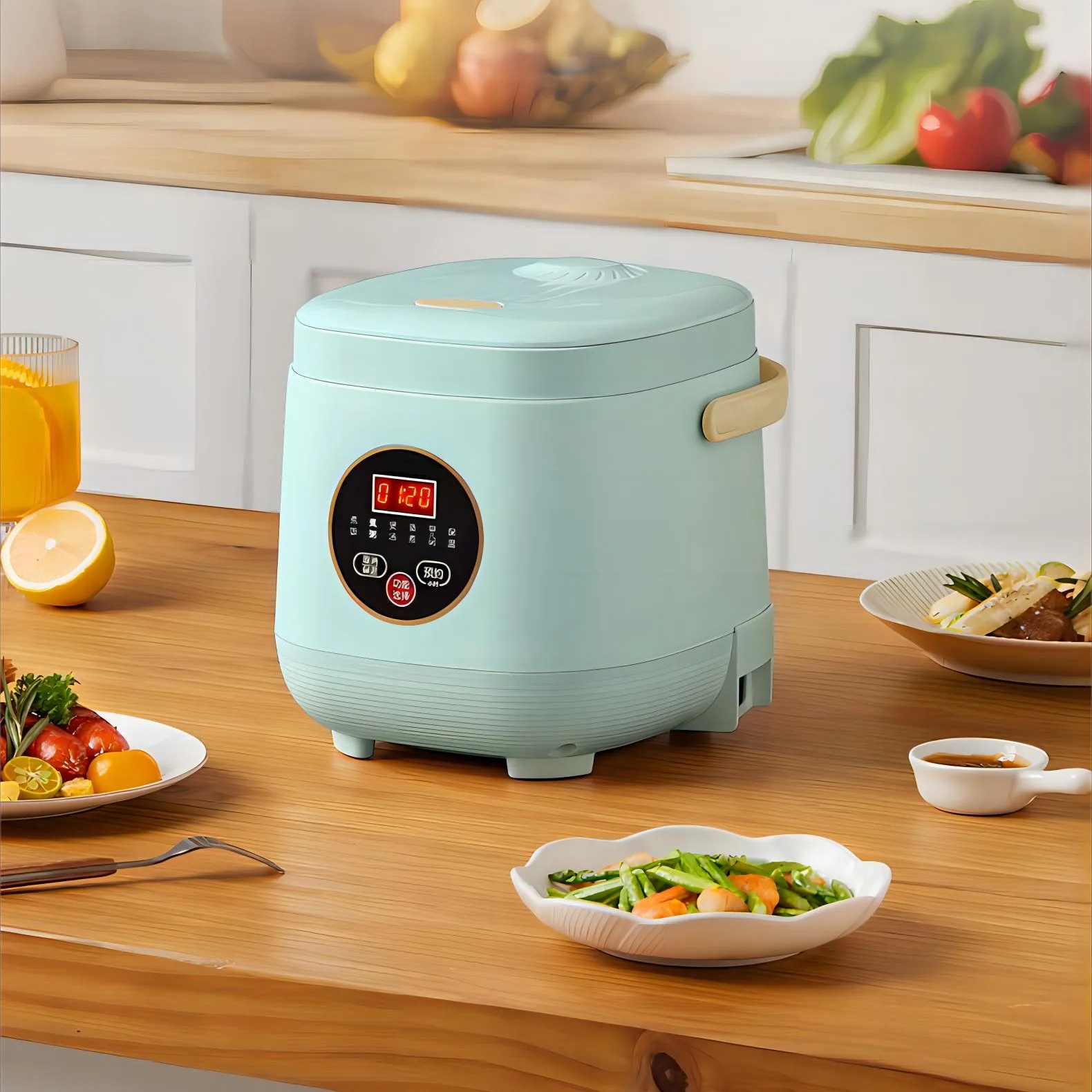 Multicooker Smart 1l 1.2 Litre 1 Person Electric Baby Mini Rice Cooker - Buy Smart Rice Cooker ...