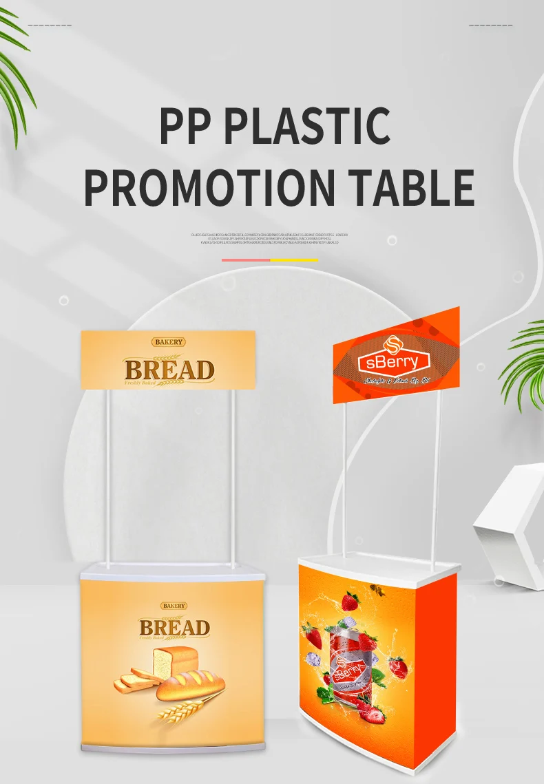 Wholesale PP Folding Advertising Table for Exhibition